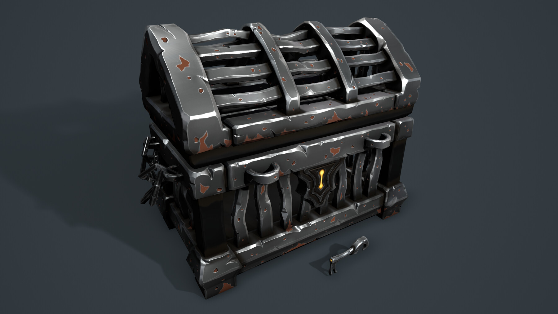 ArtStation - Prison chest | Game Assets