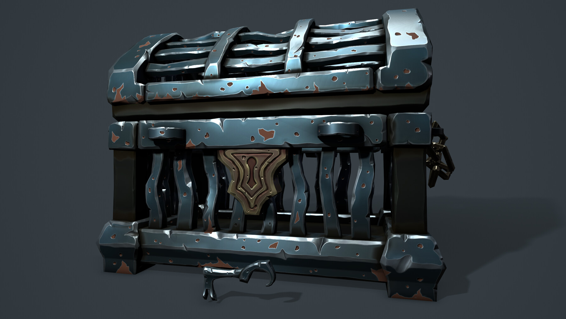 ArtStation - Prison chest | Game Assets