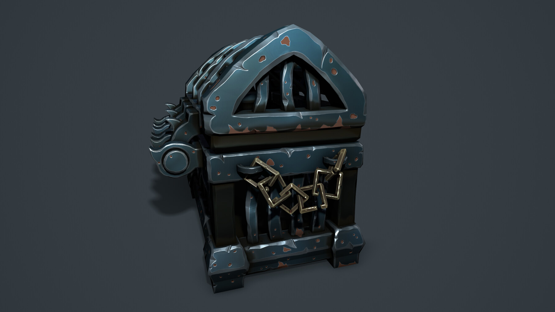 ArtStation - Prison chest | Game Assets