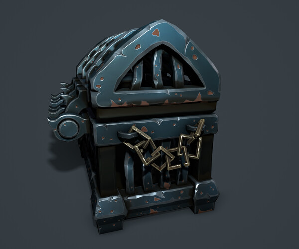 ArtStation - Prison chest | Game Assets