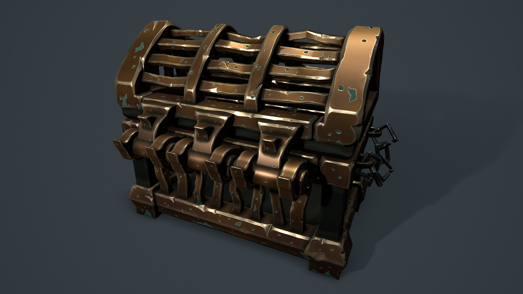ArtStation - Prison chest | Game Assets