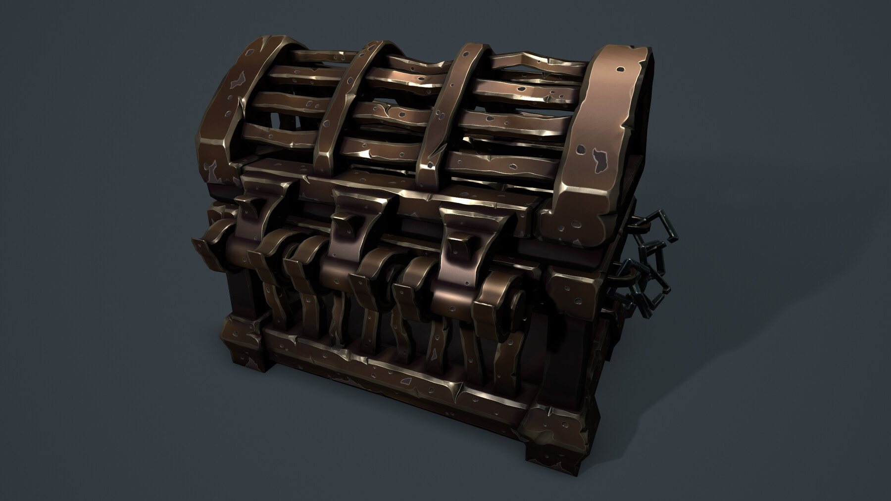 ArtStation - Prison chest | Game Assets
