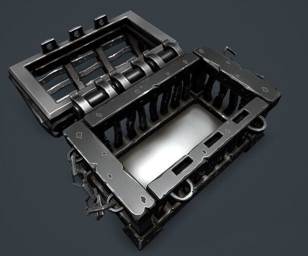 ArtStation - Prison chest | Game Assets