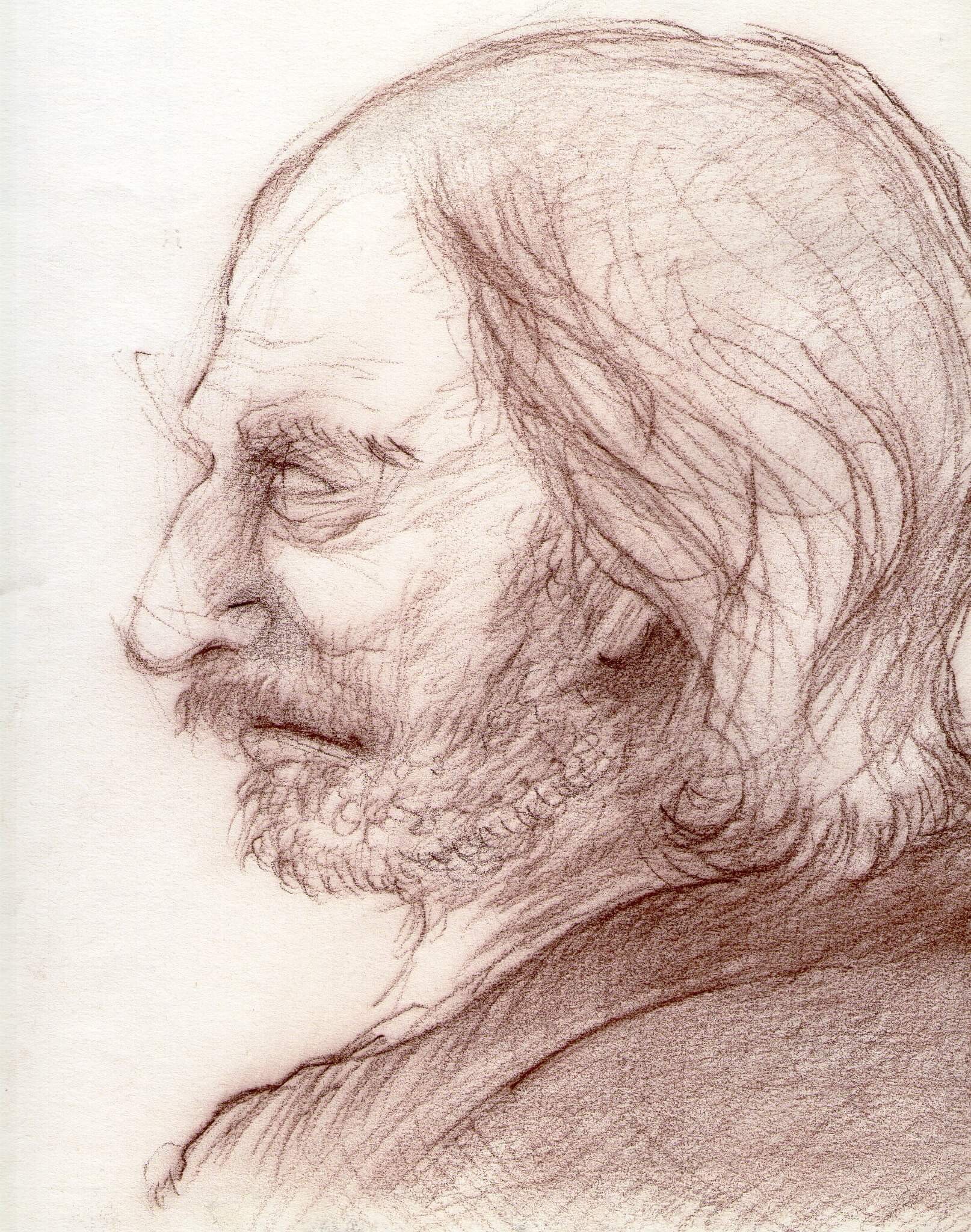 ArtStation - Portrait of old man | Artworks