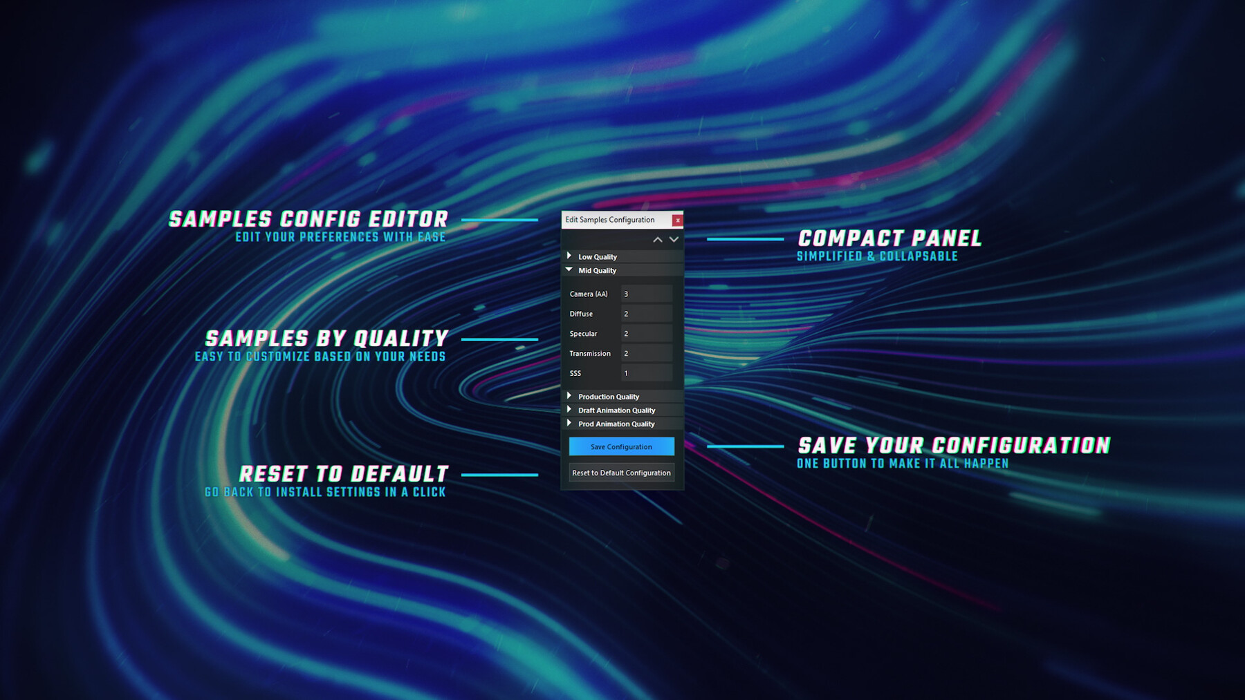 ArtStation - RenderSetter | Plugin For Maya | Resources