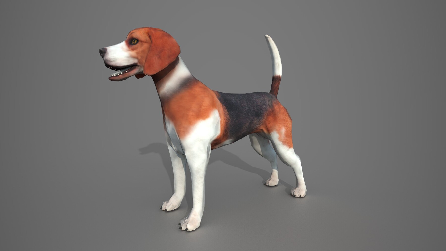 ArtStation - Beagle Dog | Game Assets