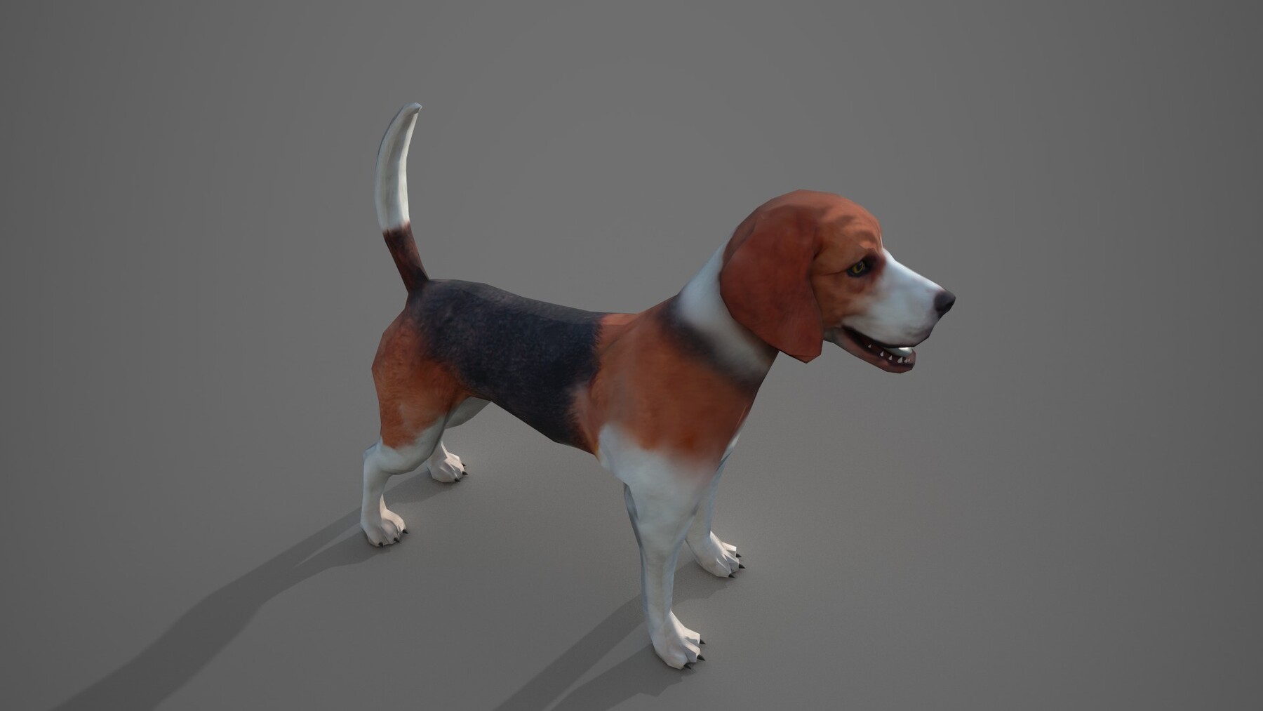 ArtStation - Beagle Dog | Game Assets