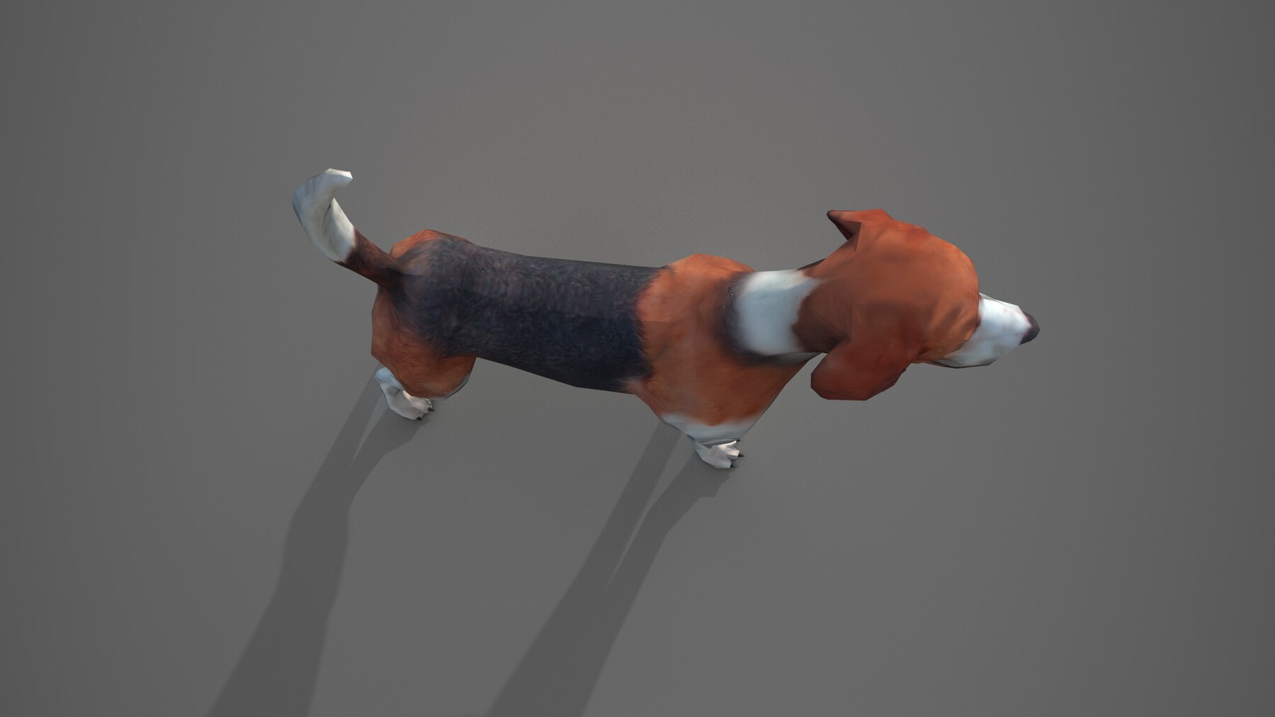 ArtStation - Beagle Dog | Game Assets