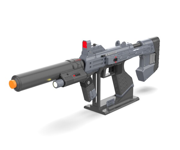 ArtStation - M7 SMG - HALO 3 - PRINTABLE 3D MODEL - STL FILES | Resources