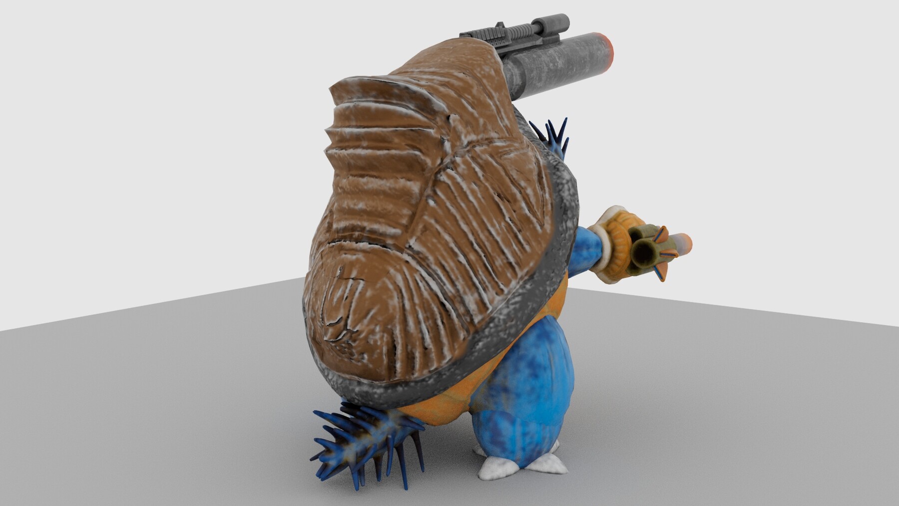 ArtStation - Mega Blastoise | Game Assets