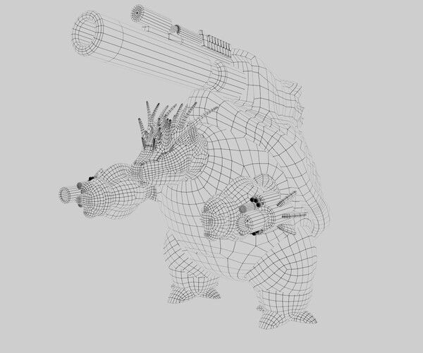 ArtStation - Mega Blastoise | Game Assets