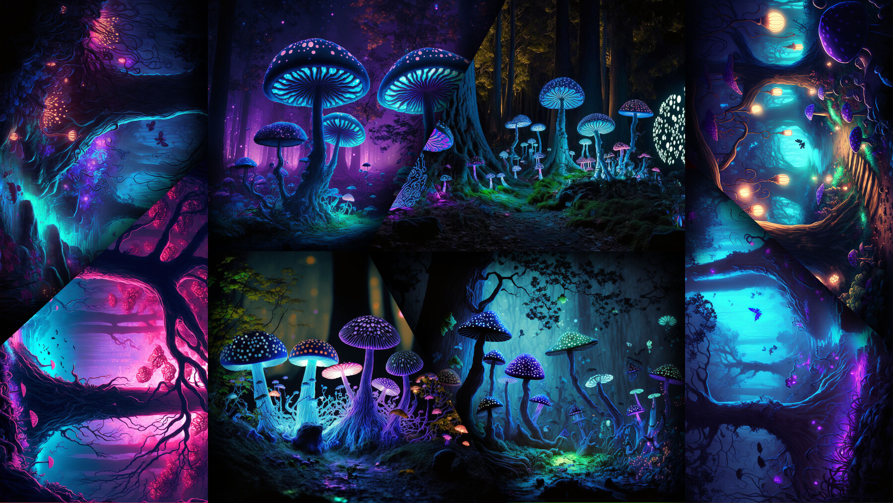 ArtStation - 145 Magic Forest (More Than 8K Resolution) | Artworks