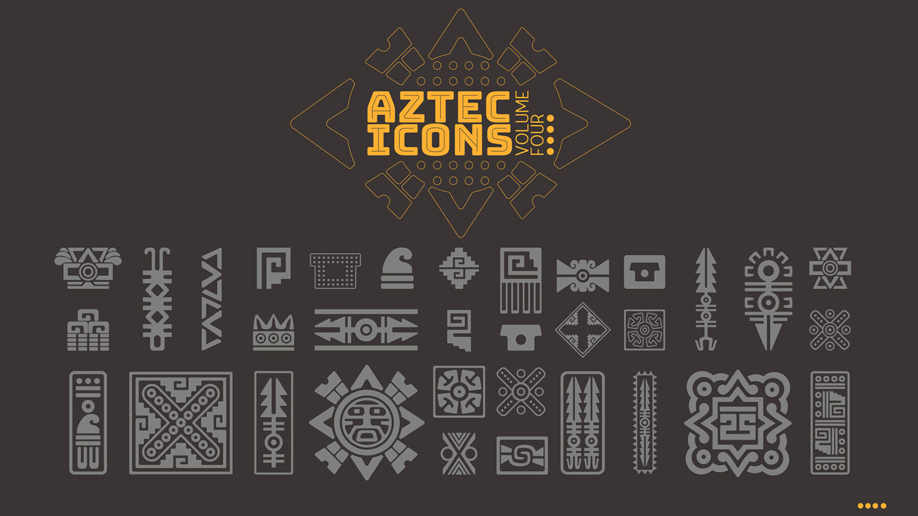 ArtStation - Aztec VECTOR ICONS Volume 4 | Artworks