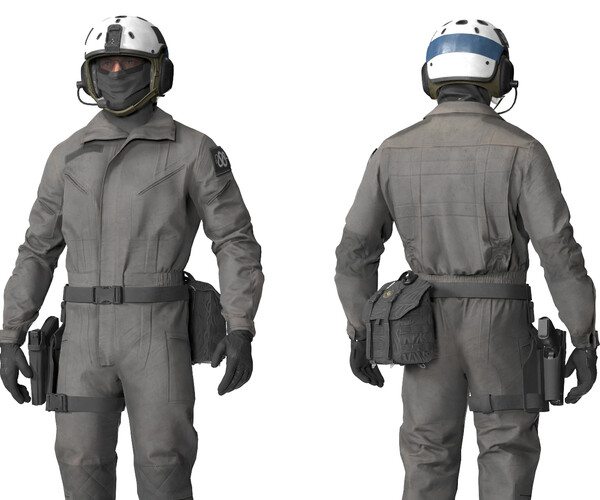 ArtStation - MILITARY XOF Special Operations Game Ready Character Low ...