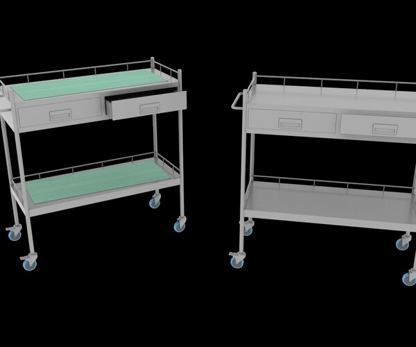ArtStation - Medical cart | Resources