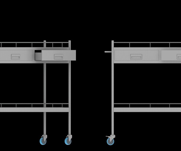 ArtStation - Medical cart | Resources