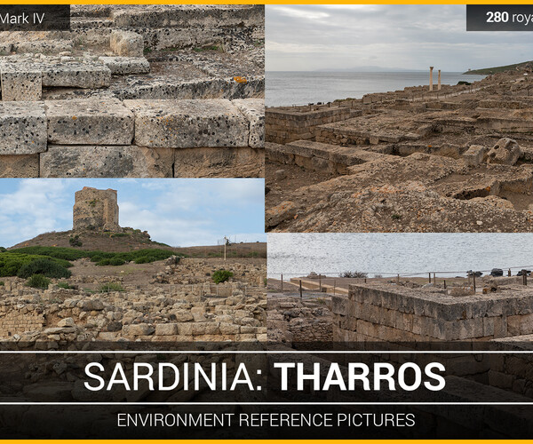 ArtStation - Sardinia: Tharros ( Ancient city, Italy, Columns, Ruins ...