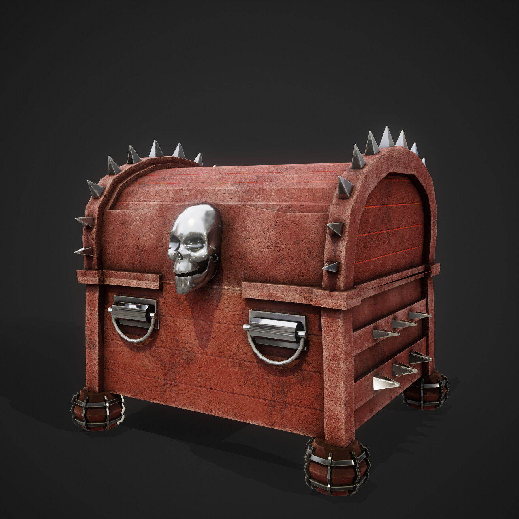 ArtStation - 3D Treasure box With PBR texture | Game Assets
