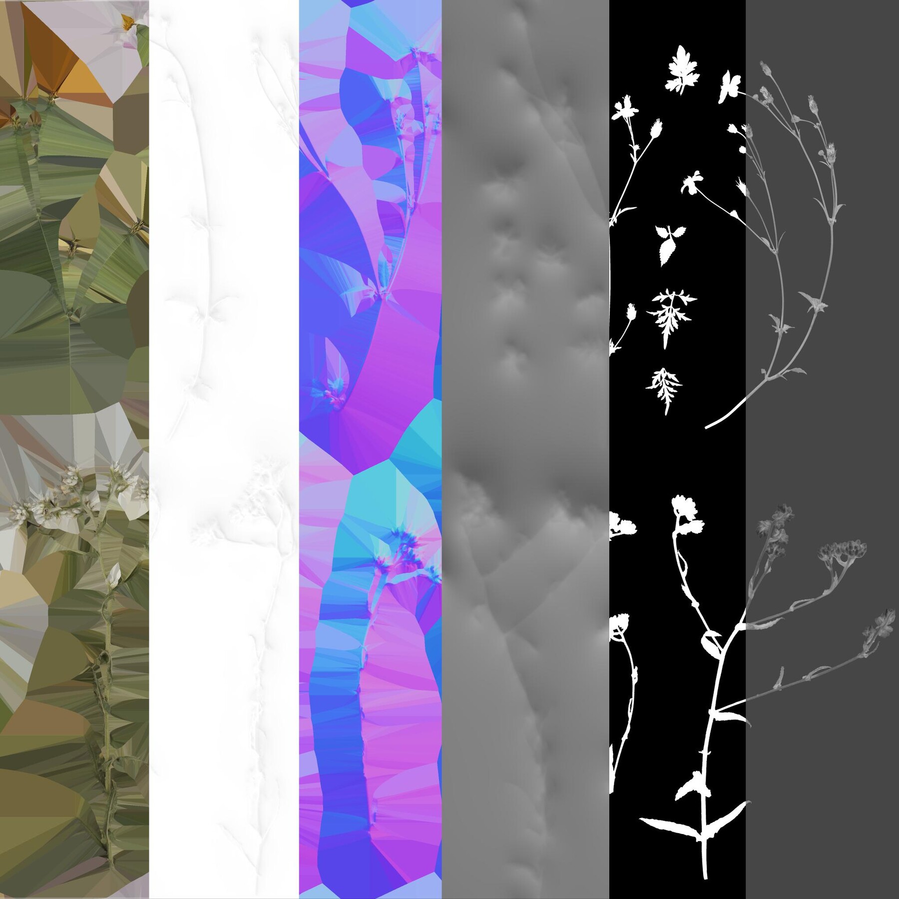 ArtStation - Wild Flowers - Atlases | Resources