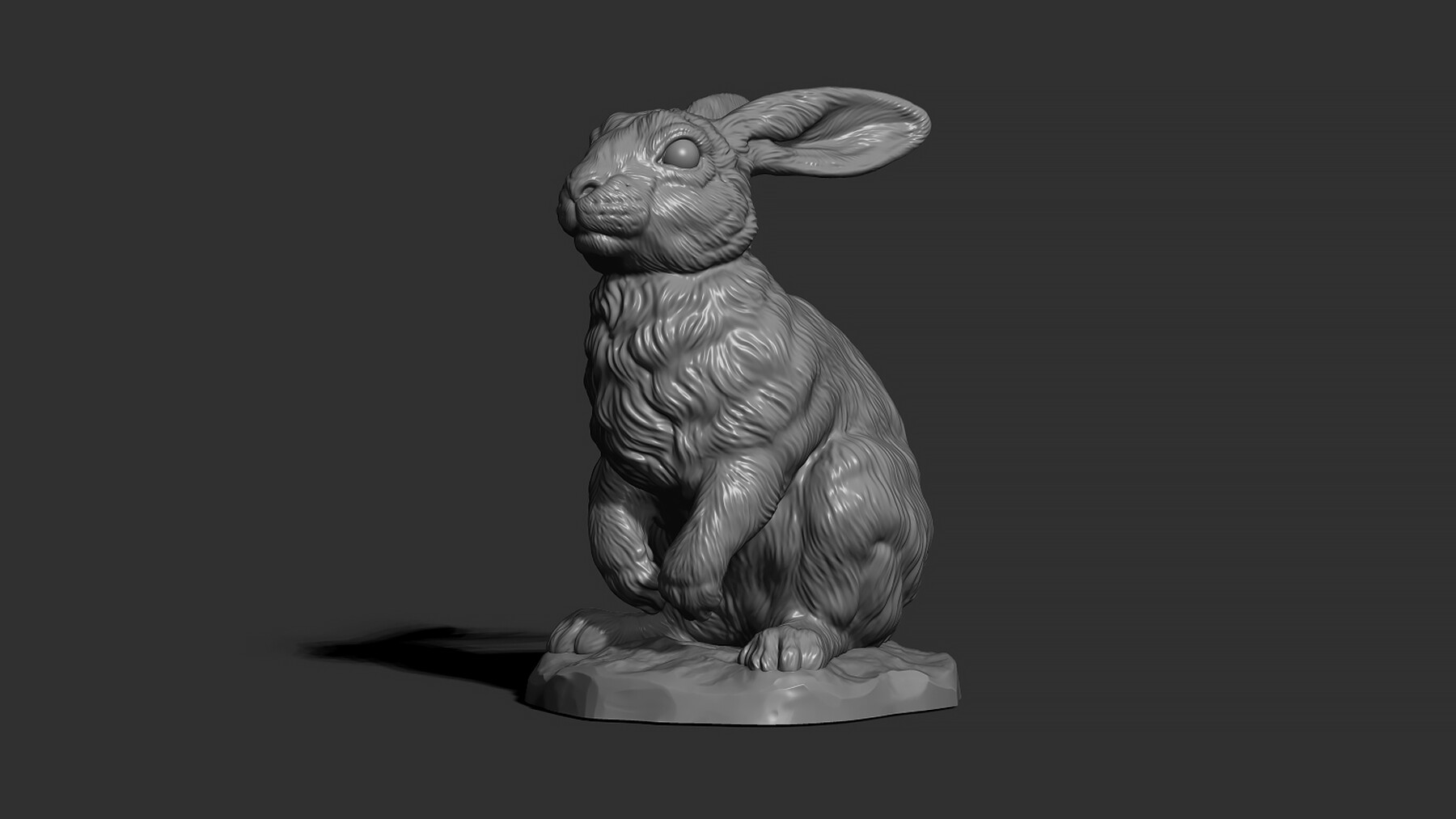 ArtStation - Rabbit sitting | Resources