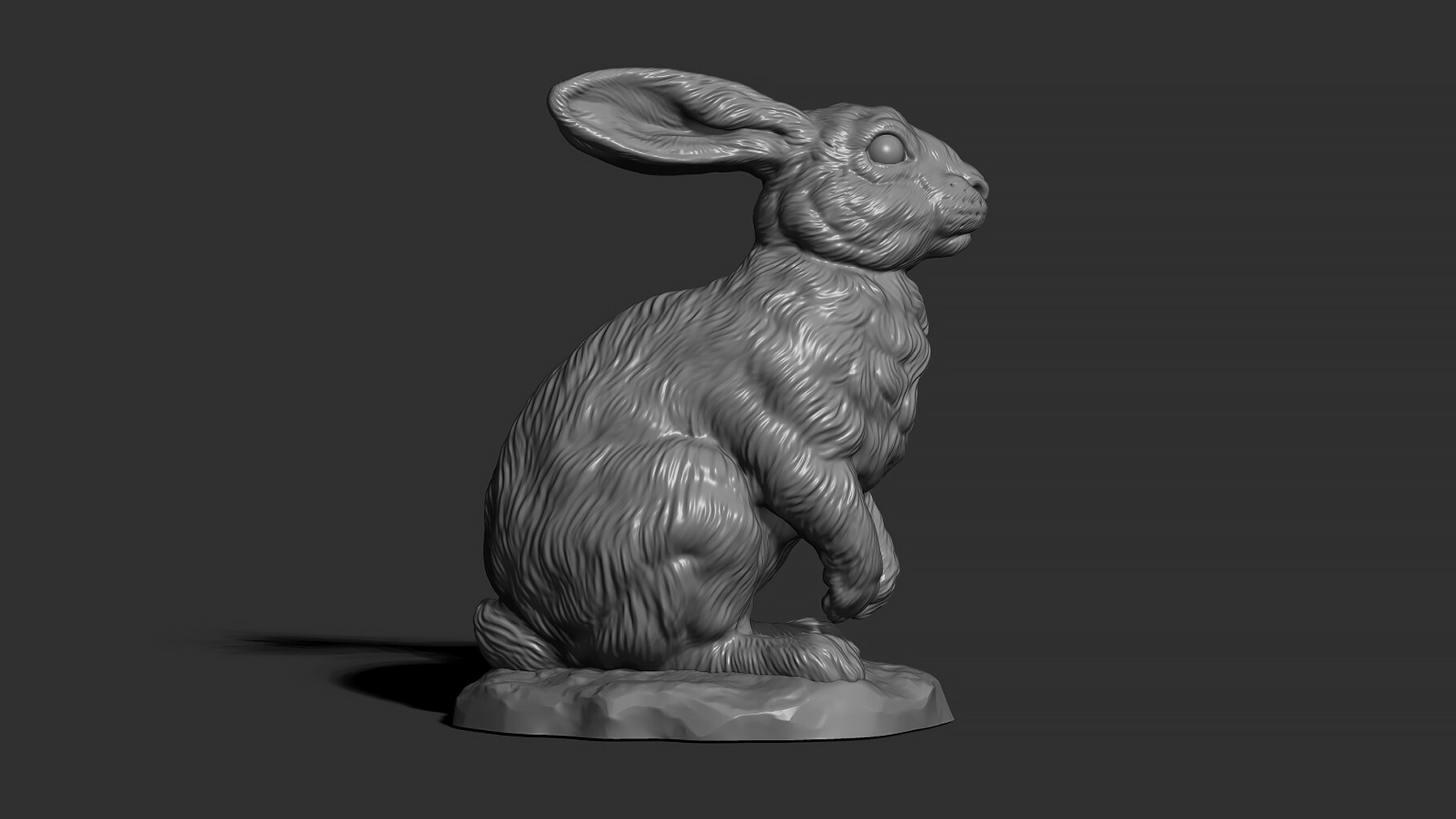 ArtStation - Rabbit sitting | Resources