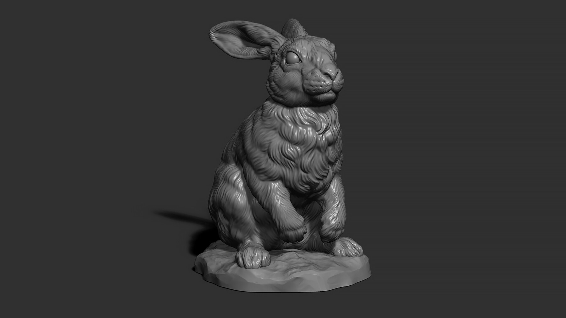 ArtStation - Rabbit sitting | Resources