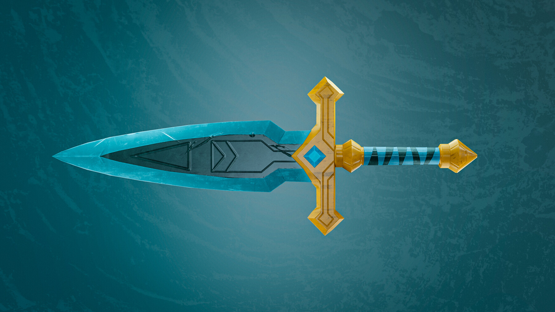 ArtStation - Fantasy Dagger Low-poly 3D model | Game Assets