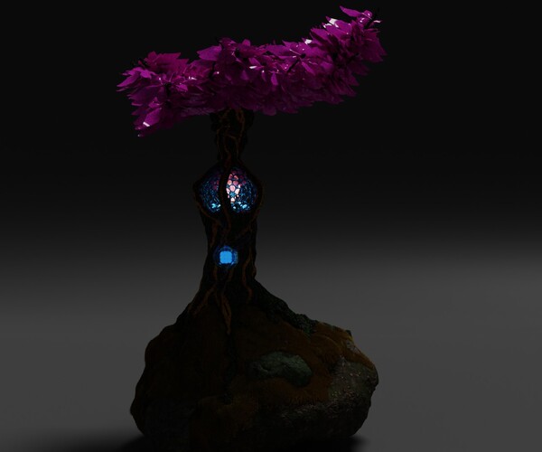 ArtStation - Cyber Tree | Resources