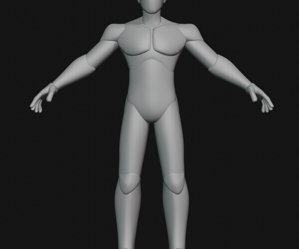 ArtStation - Stylized Male Blockout | Resources
