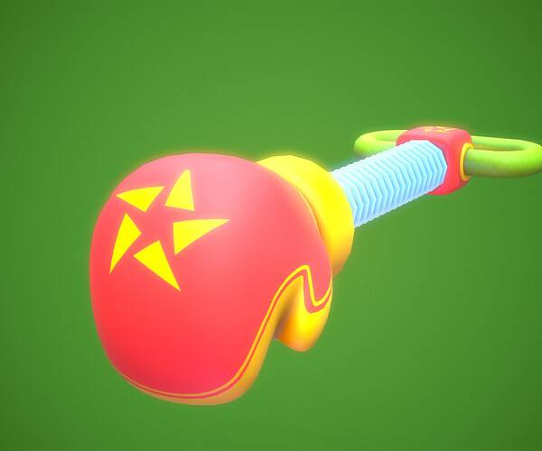 ArtStation - Stylized Boxing Gloves | Game Assets