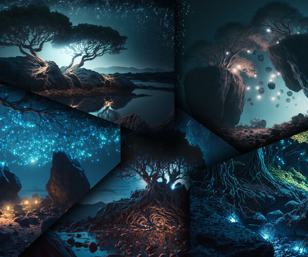 ArtStation - 101 Magical Scenery (More Than 8K Resolution) | Artworks