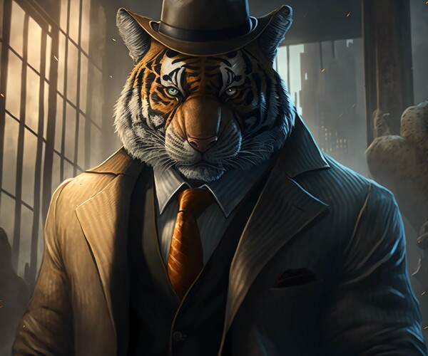 ArtStation - series of pictures of gentleman animals | Artworks