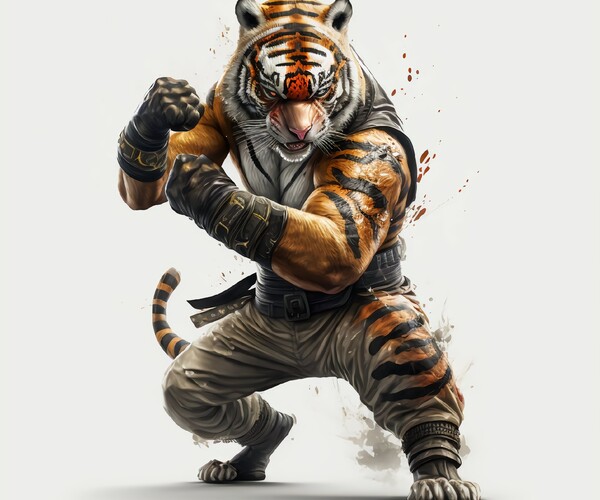 ArtStation - series of pictures of animals who know kung fu | Artworks