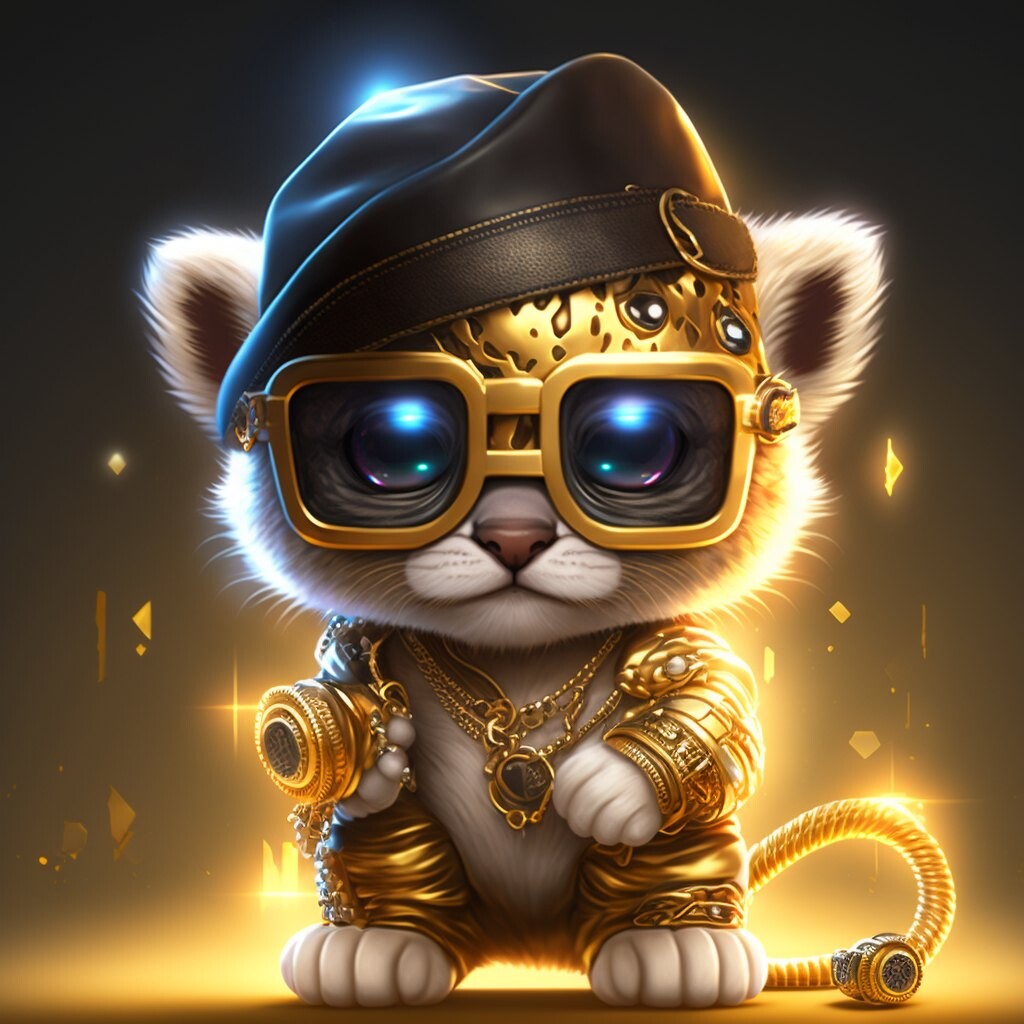 ArtStation - series of pictures of gold rich animals | Artworks