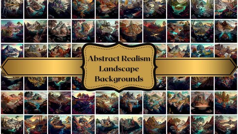 ArtStation - Abstract Realism Landscape Backgrounds | Artworks