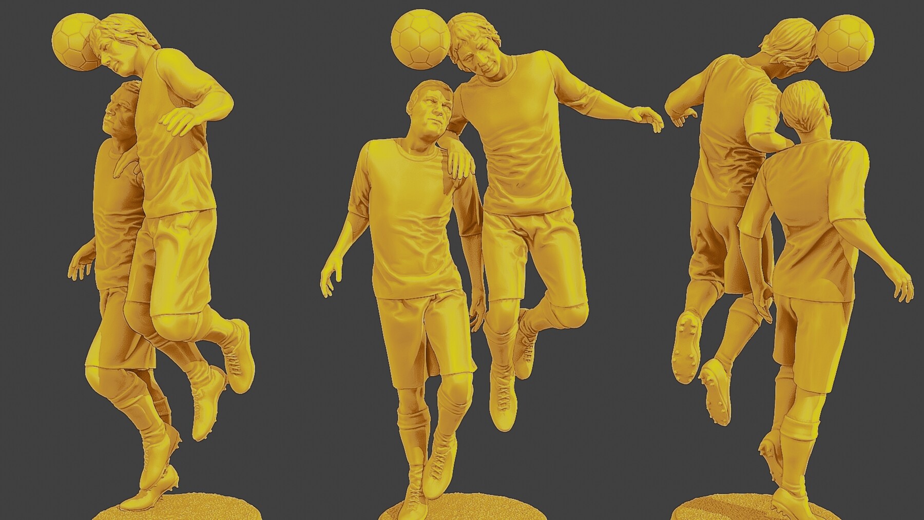 ArtStation - Soccer Players SP Pack 4 | Resources