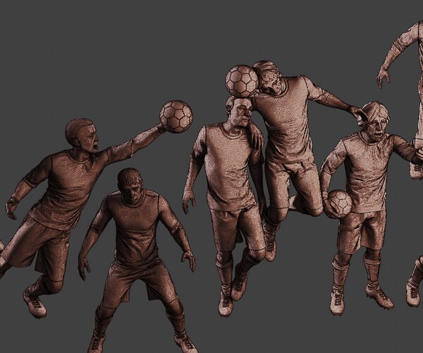 ArtStation - Soccer Players SP Pack 4 | Resources