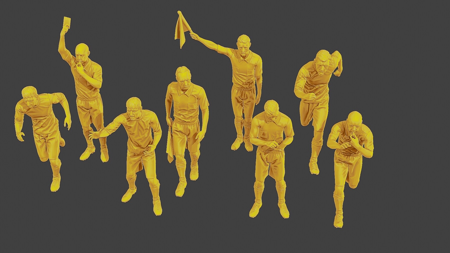ArtStation - Soccer Players SP Pack 6 | Resources