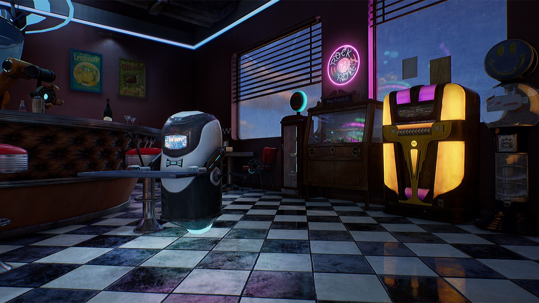 ArtStation - Restaurant - American Restaurant - Cafe - Diner ...