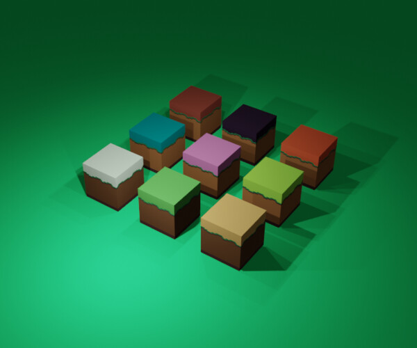 ArtStation - 3D Blocks | Resources
