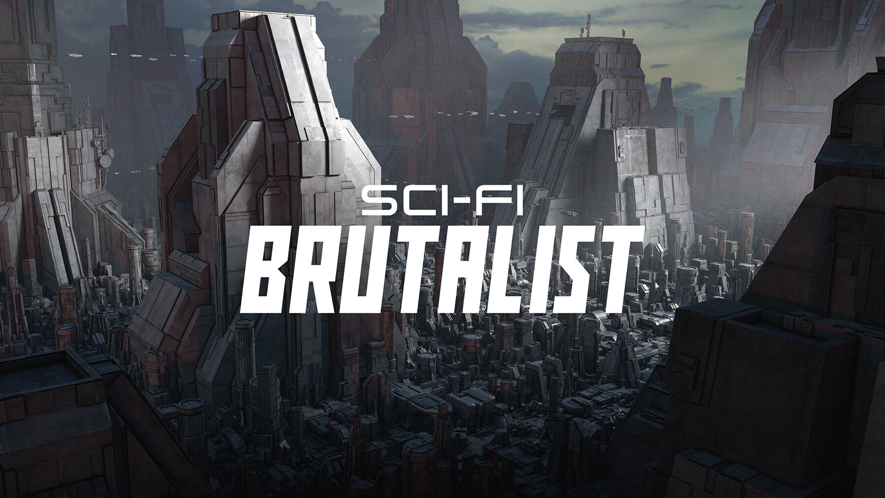 ArtStation - SCI-FI Brutalist | Resources