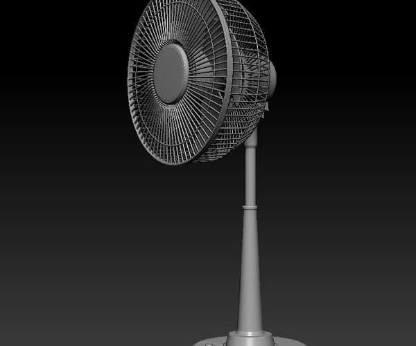 ArtStation - Cooling fan 3D modeling | Resources
