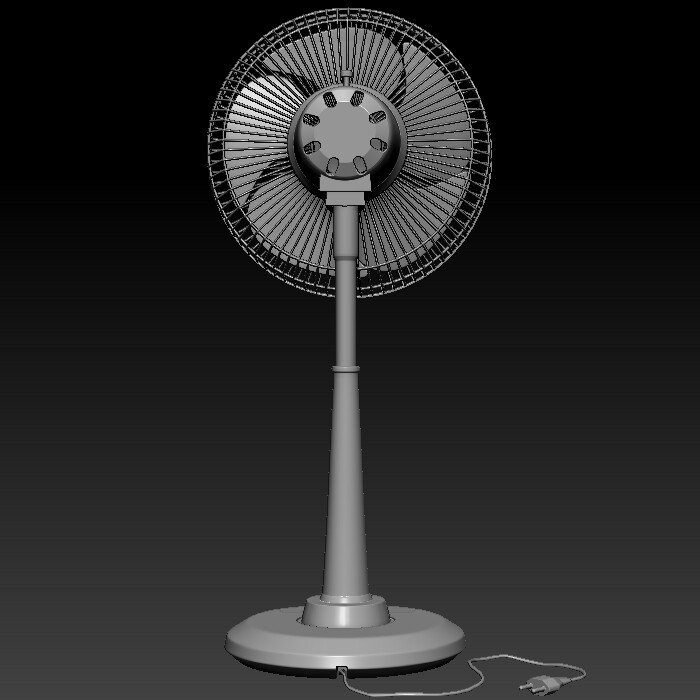 ArtStation - Cooling fan 3D modeling | Resources