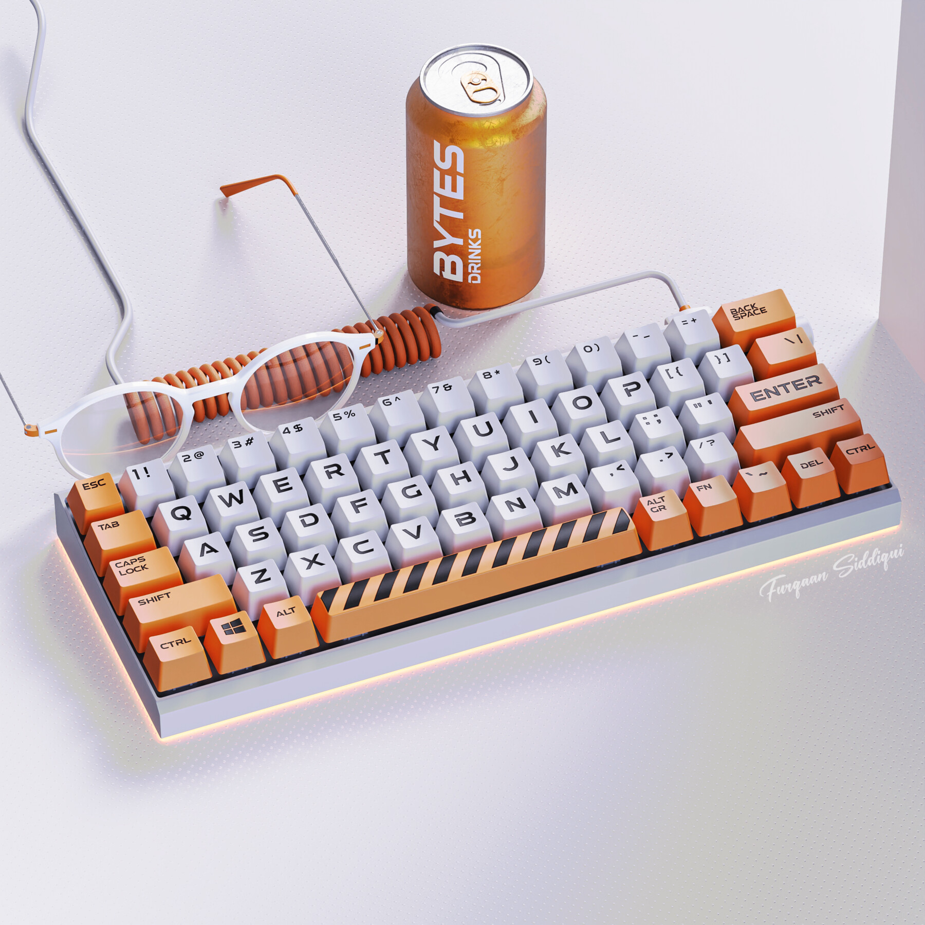 ArtStation - Gaming Mechanic Keyboard | Game Assets