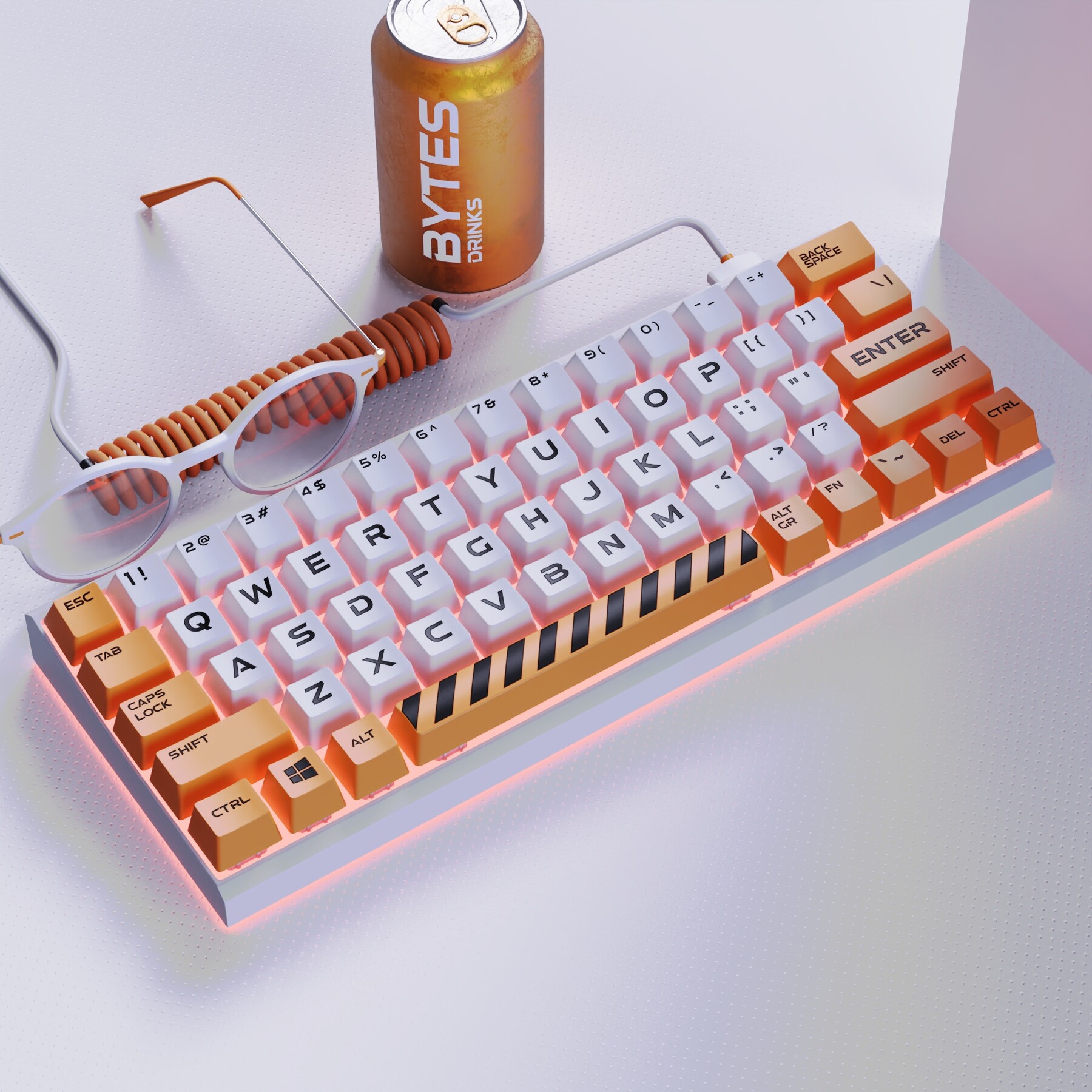 ArtStation - Gaming Mechanic Keyboard | Game Assets