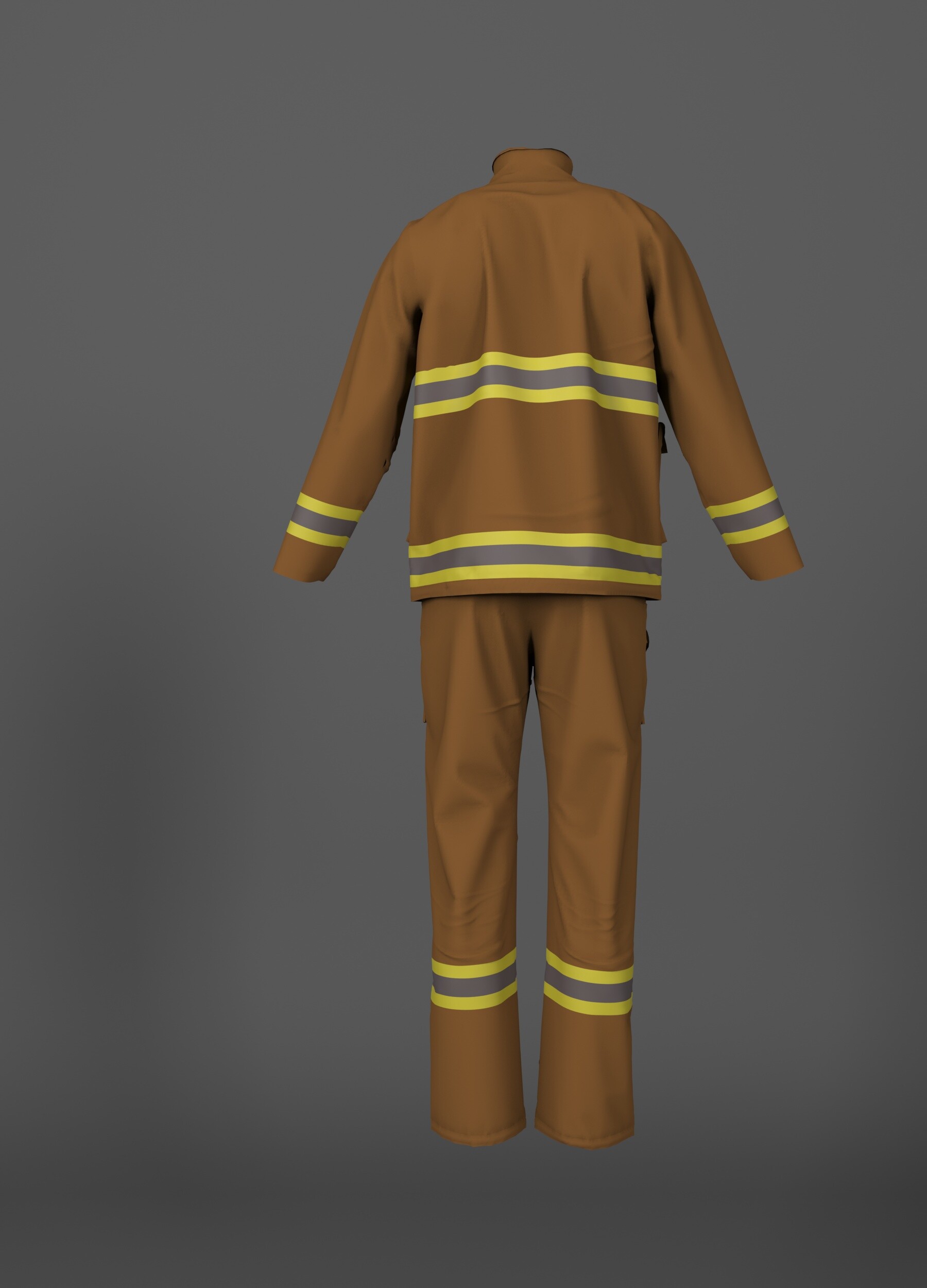 ArtStation - MALE FIREFIGHTER OUTFIT + MATERIALS + CLO 3D + MARVELOUES ...
