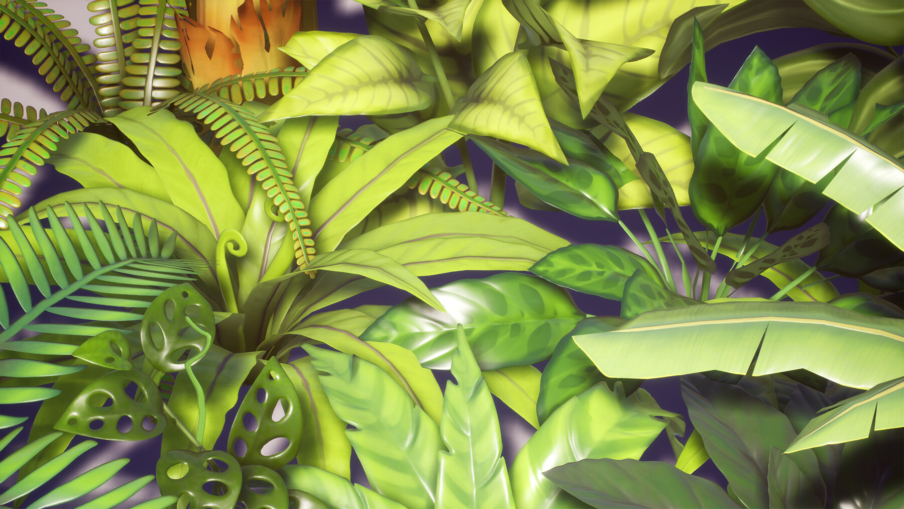 ArtStation - Tropical Plants Pack | Game Assets