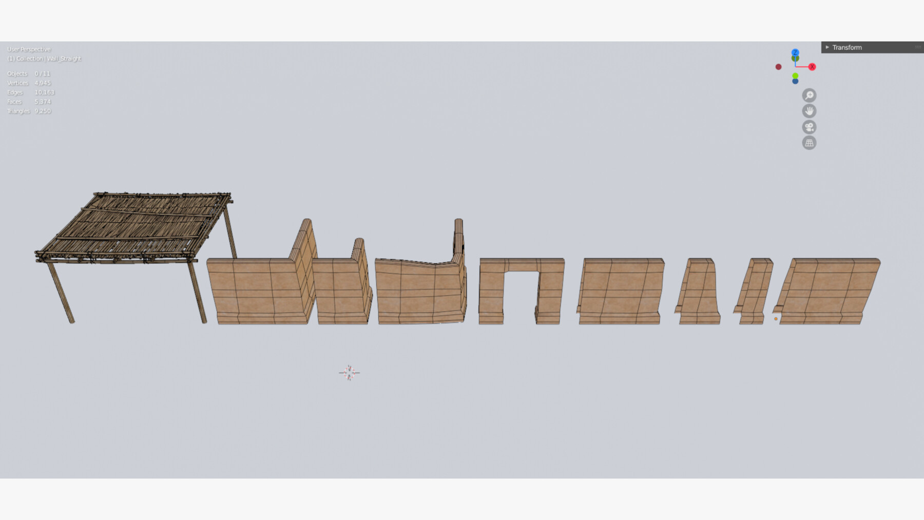 ArtStation - Modular Desert Walls | Game Assets