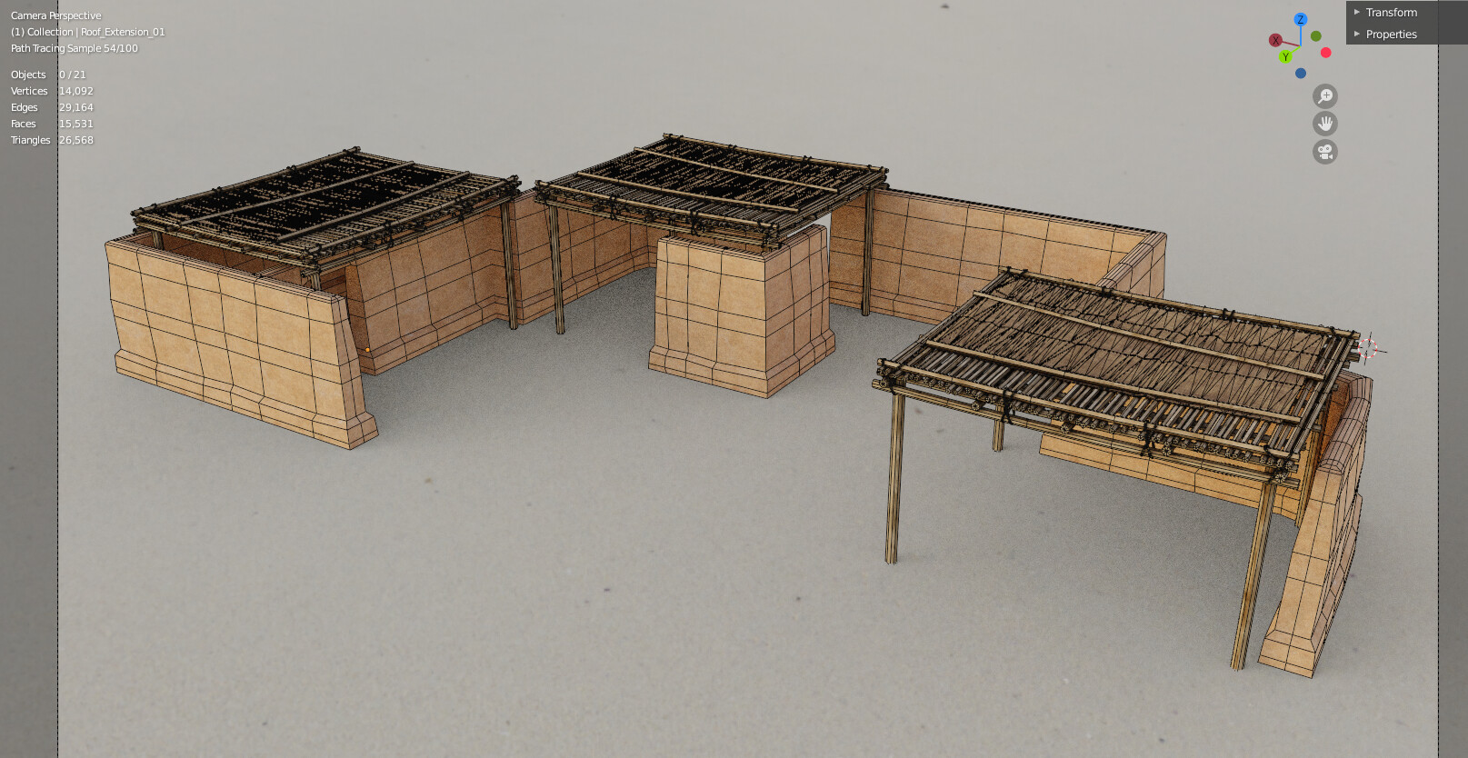 ArtStation - Modular Desert Walls | Game Assets