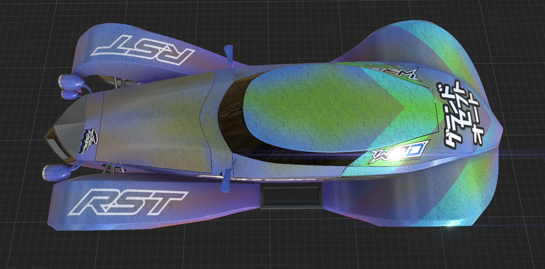 ArtStation - Mermac Retro Concept Car (3D model) | Resources